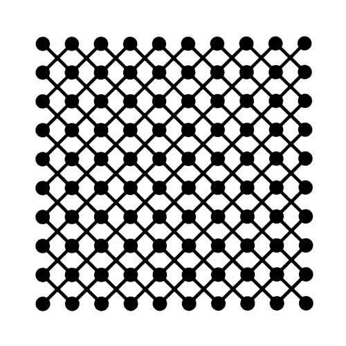 Трафарет "Сетка" (AL) купить по цене 160 ₽ в интернет-магазине ...